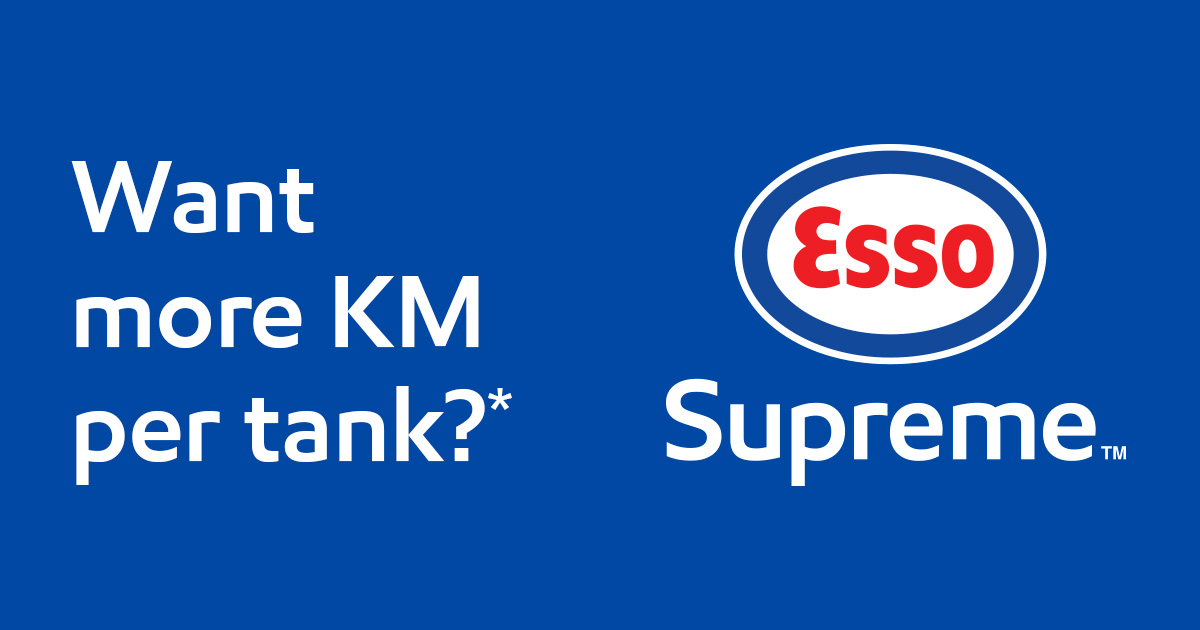 Esso Supreme Premium Fuel