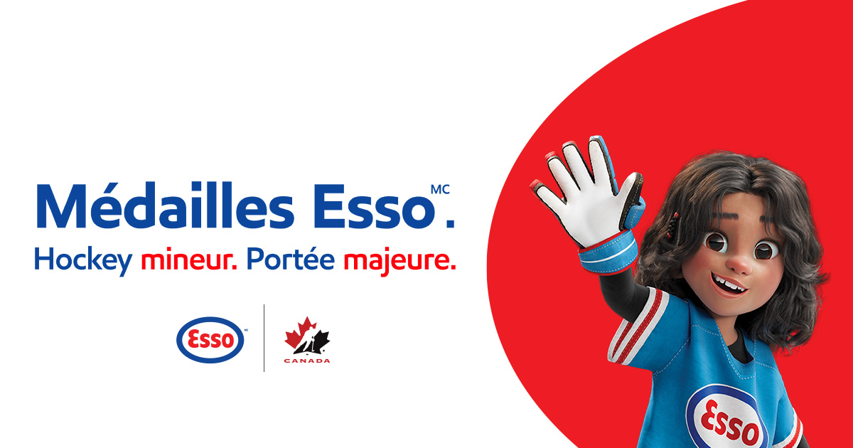 Médailles Esso Accueil