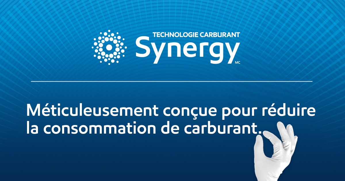Le carburant Synergy conduit à une réduction de la consommation de ...