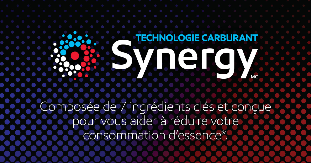 Le carburant Synergy conduit à une réduction de la consommation de ...